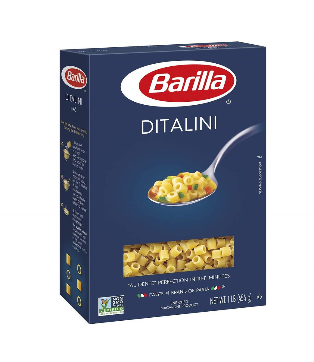 Ditalini by Barilla | Ditalini Pasta UK – Crocodile Cafe